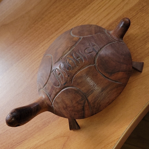 Jamaica | Art | Hand Carved Wood Turtle | Poshmark
